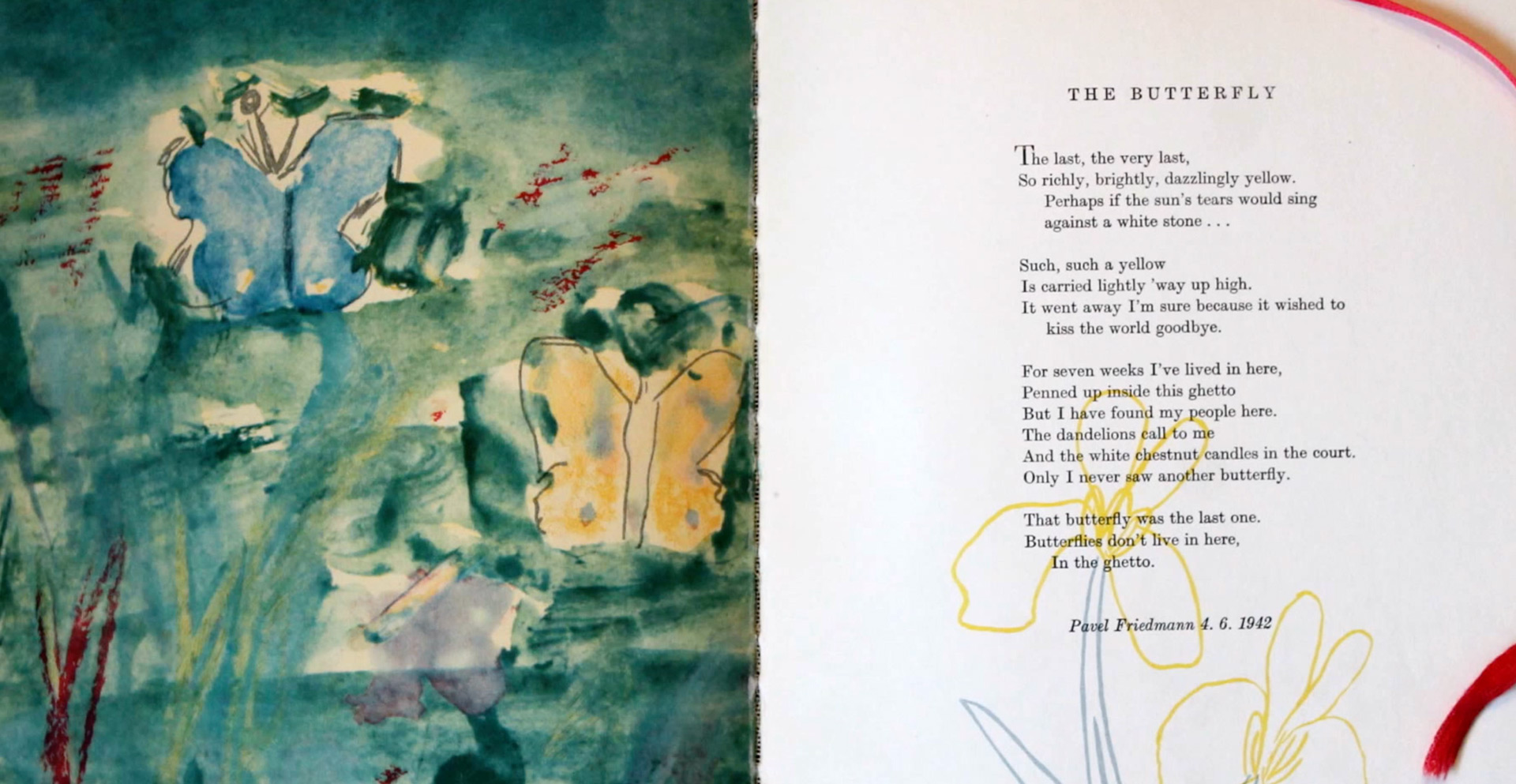 Charles Davidson on I Never Saw Another Butterfly - Milken Archive of ...